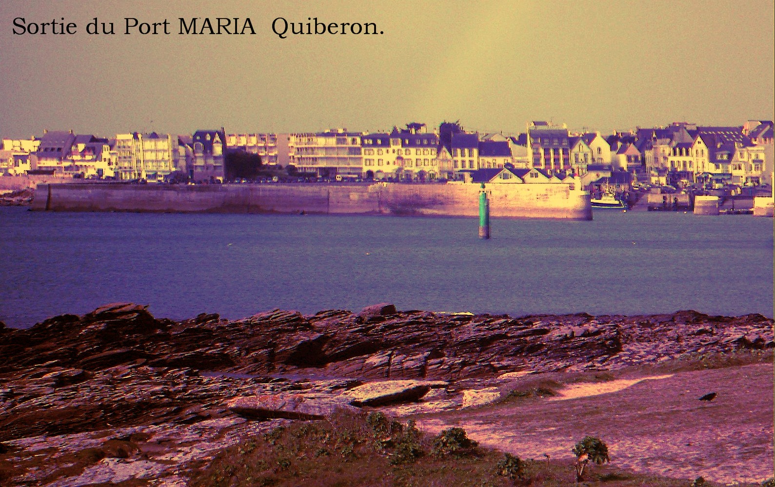 LA SORTIE DU PORT MARIA A QUIBERON